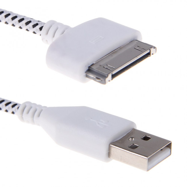 30 Pin USB cable for iPhone 3G 3GS 4 4S ipod